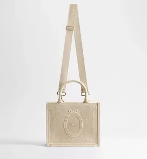 Dior Small Book Tote With Strap