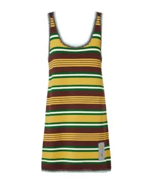 ALEMAIS Clover Striped Knitted Minidress - Multicolor