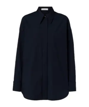 Dorothee Schumacher Cotton-blend Poplin Oversized Shirt