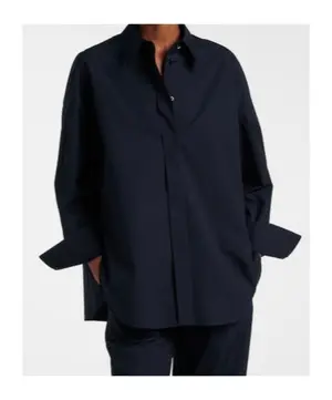 Dorothee Schumacher Cotton-blend Poplin Oversized Shirt