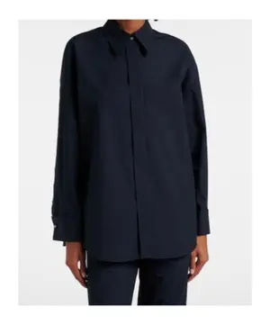 Dorothee Schumacher Cotton-blend Poplin Oversized Shirt