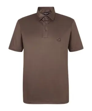 Giorgio Armani Polo Shirt - Brown