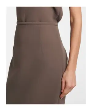 Khaite Winton Crepe Maxi Skirt