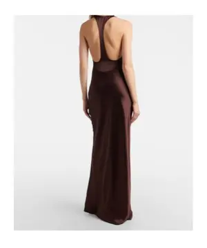 Staud Juanita Satin Gown
