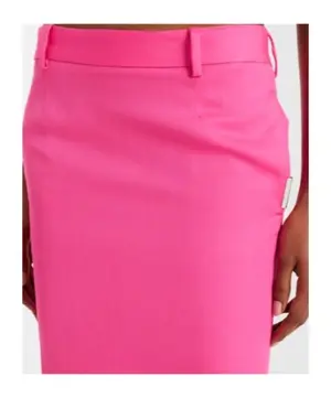 Attico Virgin Wool Pencil Skirt