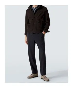 Brioni Asolo Wool Straight Pants