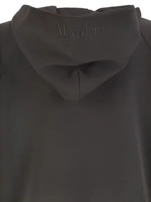 Max Mara Marea Zip-up Hoodie - Dark Gray