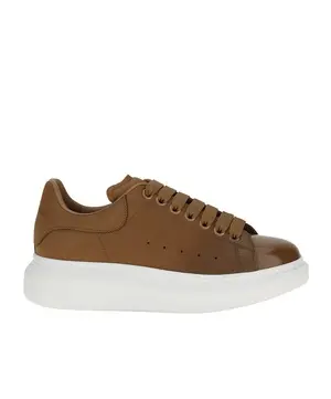 Alexander McQueen Lace-up Sneakers - Brown
