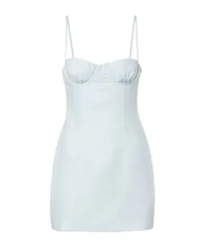 SIR. Linen Minidress - White