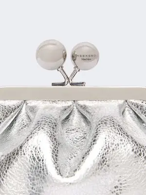Max Mara Wkabruno Metallic Mini Clutch Bag