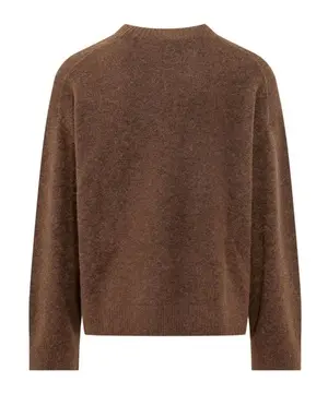 REPRESENT Logo-embroidered Brushed-finish Sweater