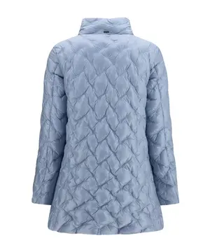 Herno Midi Quilted High-neck Jacket