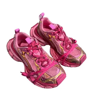 Balenciaga 3xl Lace-up Sneakers - Pink