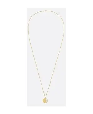 Dior Rose Céleste Medallion Necklace