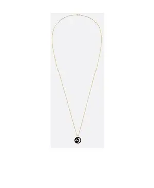 Dior Rose Céleste Medallion Necklace