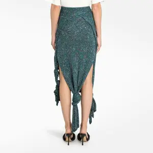 Loewe Knot-detail Knitted Skirt