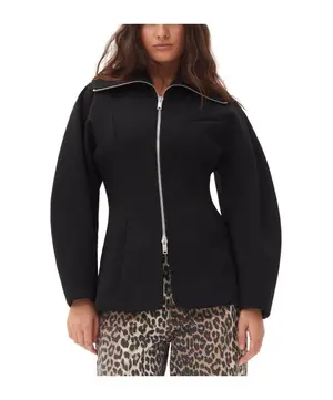 GANNI Jacket With Collar