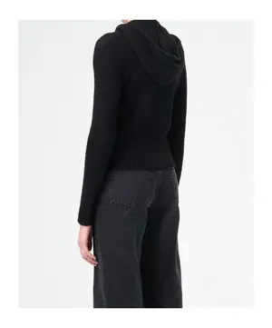 Our Legacy Compact Hood Knitted Zip-up Cardigan
