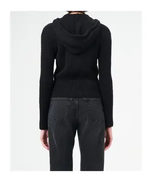 Our Legacy Compact Hood Knitted Zip-up Cardigan