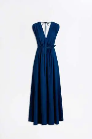Scanlan Theodore Silk Jacquard Long Dress