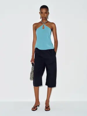 REFORMATION Rosana Top - Blue