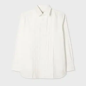Paul Smith Pleat-front Cotton Shirt