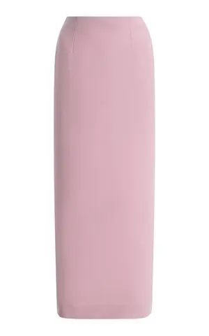 CHORUS Maxi Skirt With Rear Slit - Pink