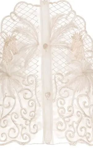 Agua Bendita Pensamiento Tristan Silk Top