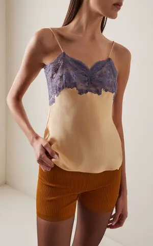 Saint Laurent Silk Satin Top