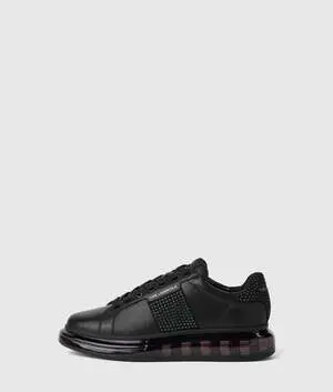 Karl Lagerfeld Kapri Kushion Rhinestone Sneakers - Black