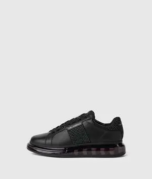 Karl Lagerfeld Kapri Kushion Rhinestone Sneakers - Black