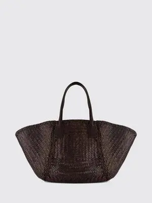 Dragon Diffusion Woven Leather Shoulder Bag - Brown