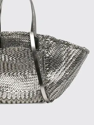 Dragon Diffusion Woven Leather Shoulder Bag - Green