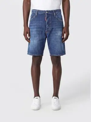 Dsquared2 Stretch Denim Shorts - Blue