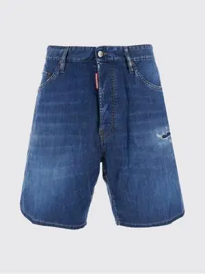 Dsquared2 Stretch Denim Shorts - Blue