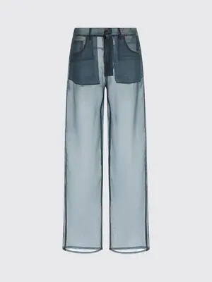HAIKURE Winona Wide-leg Silk Organza Trousers