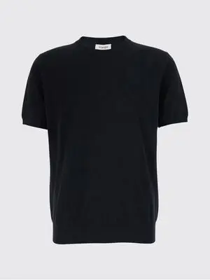 KANGRA Cotton Crewneck T-shirt - Black