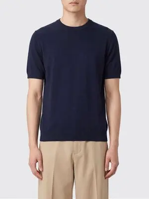 KANGRA Cotton Crewneck T-shirt - Blue