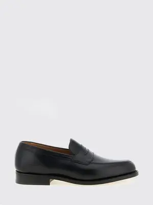 TRICKER'S Harvard Smooth Leather Penny Loafers - Black