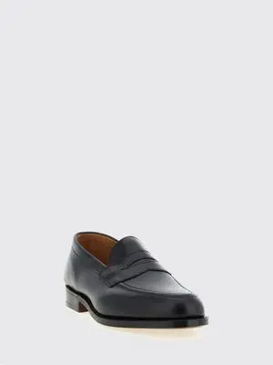 TRICKER'S Harvard Smooth Leather Penny Loafers - Black