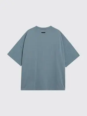 Fear Of God Cotton T-shirt With Contrast Logo And Dropped Shoulders