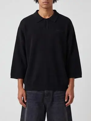 Fear Of God Long-sleeved Merino Wool Knit Polo