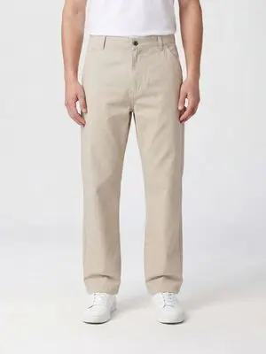 SEBAGO Mid-rise Slim Fit Trousers In Stretch Cotton - Beige