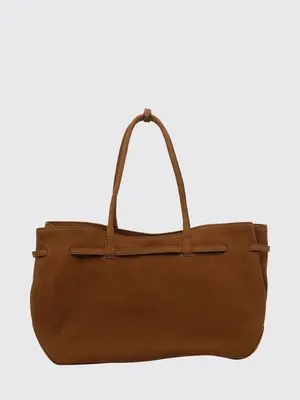 MARGESHERWOOD Grandma Pebbled Leather Tote Bag With Double Handles
