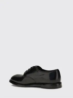 Premiata Smooth Calfskin Leather Derby Lace-up Shoes