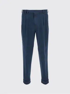 PT TORINO Slim Fit Cotton Chino Trousers With Slash Pockets