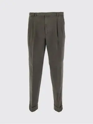 PT TORINO Slim Fit Linen And Cotton Blend Chino Trousers
