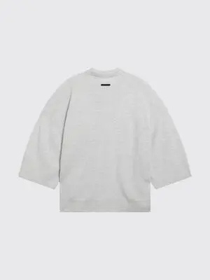 Fear Of God Long-sleeved Merino Wool Polo Shirt With Logo And Relaxed Fit