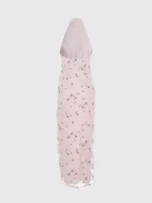 ROTATE BY BIRGER CHRISTENSEN Embellished Maxi Dress