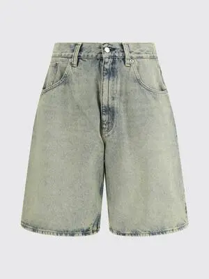 SUNFLOWER 5-pocket Cotton Denim Knee-length Shorts
